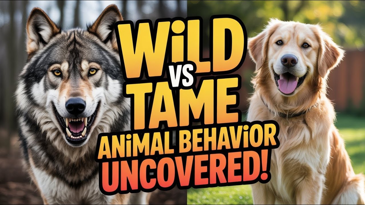 Wild vs Tame: Animal Behavior Uncovered! - YouTube