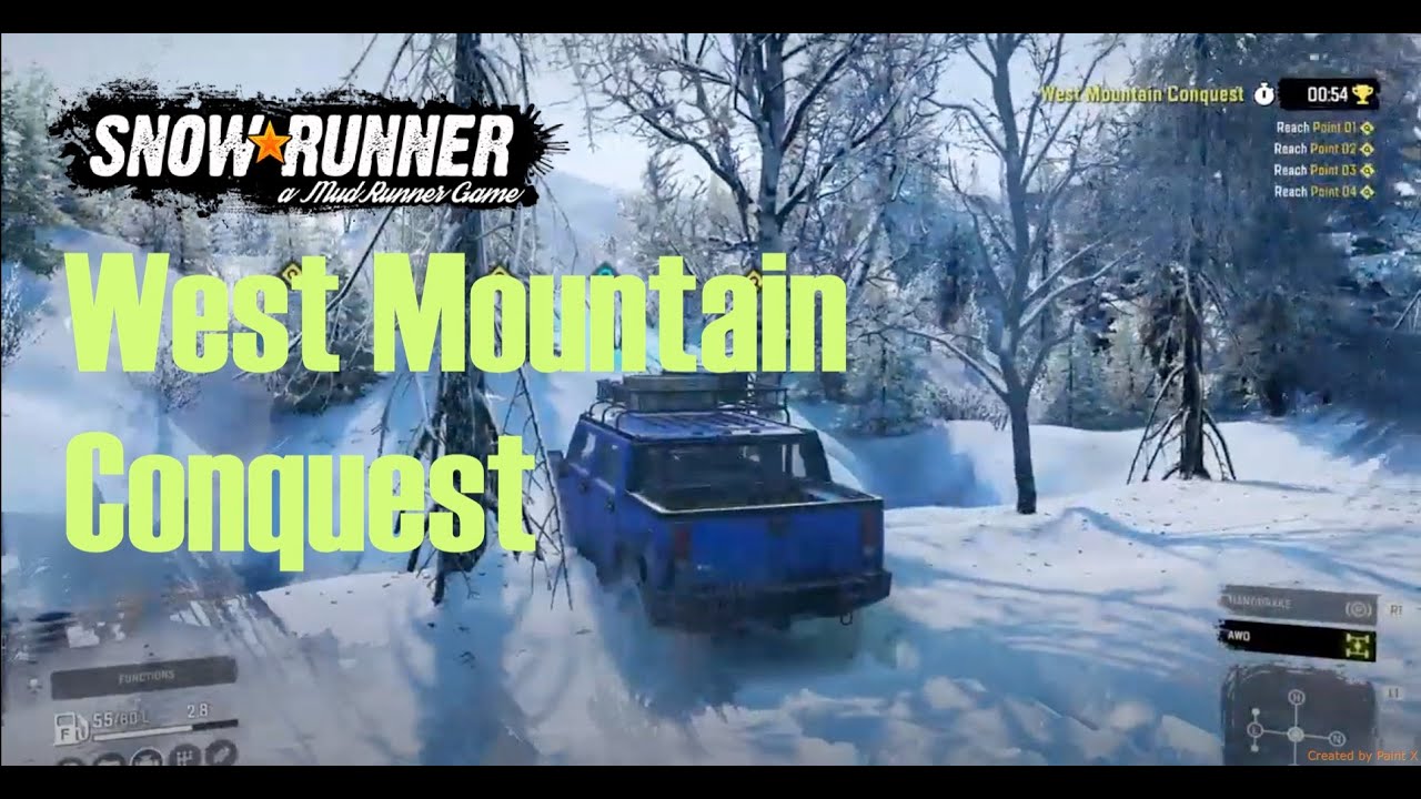 Snow Runner - West Mountain Conquest [6:18] - Hummer - YouTube