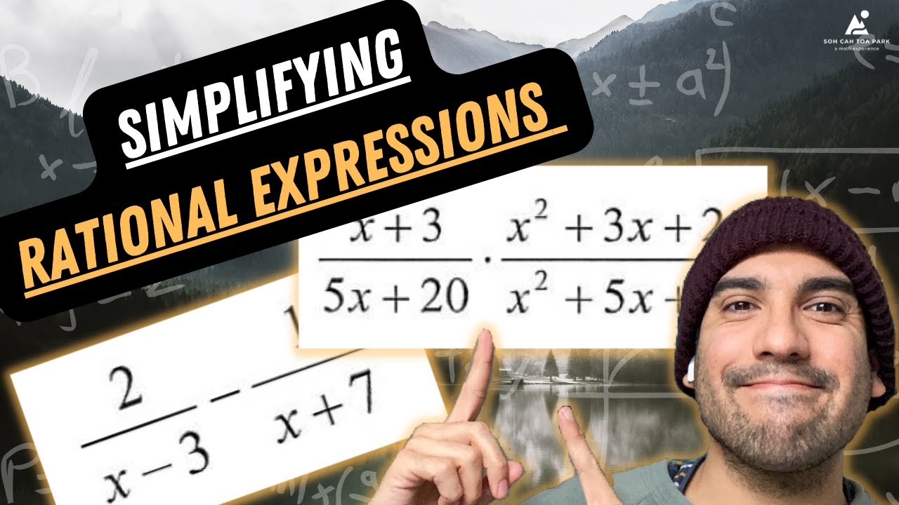 Adding Subtracting Multiplying and Dividing Rational Expressions - YouTube