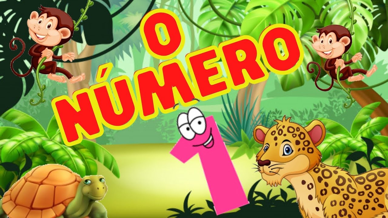 O número 1 (um) | Aprenda de forma divertida | Animado | Tutube Kids ...