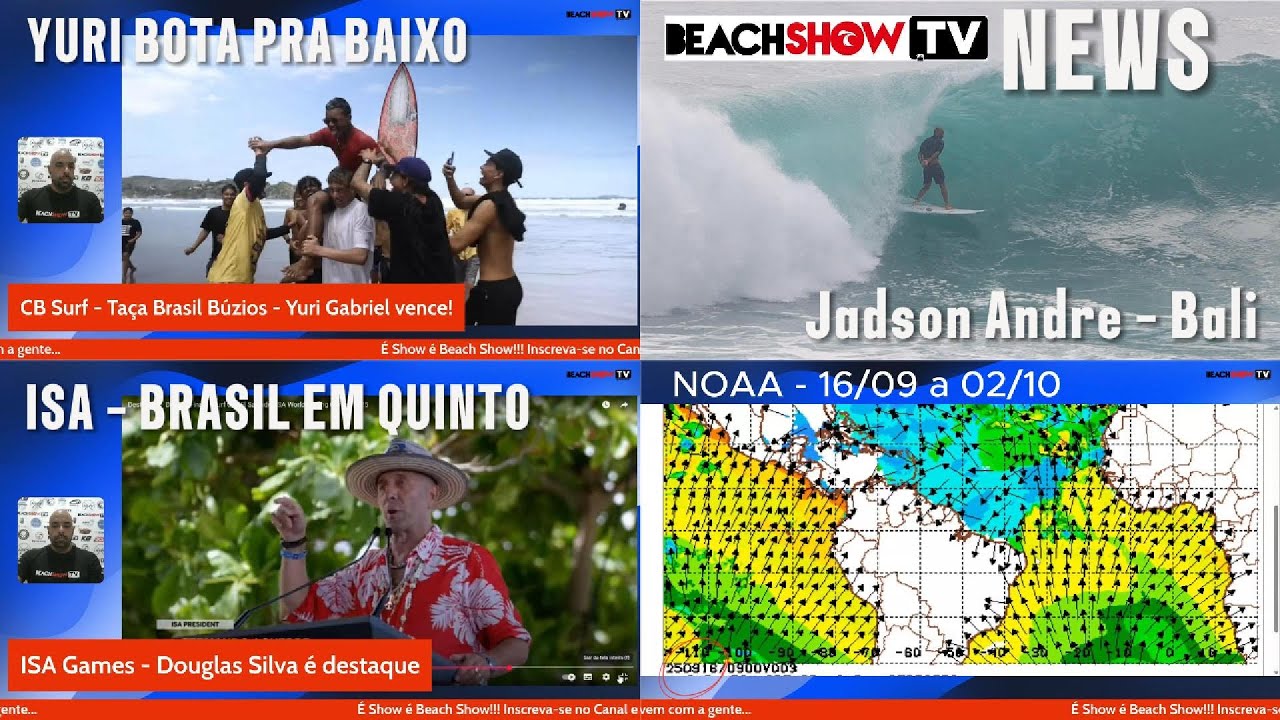 BS NEWS - BR NO ISA GAMES /BÚZIOS BIG, CBSURF /BS INDONÉSIA /KITE ON ...