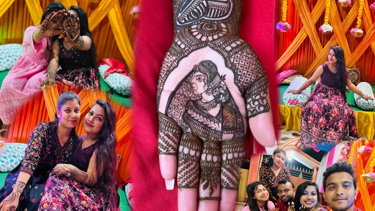 Mehendi Ceremony of our wedding 💗 | 25/01/2023 | - YouTube
