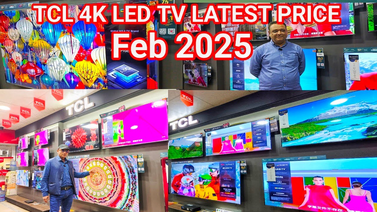 TCL 4K LED TV Latest Price in Pakistan 2025 | TCL Qled 4K TV New price ...