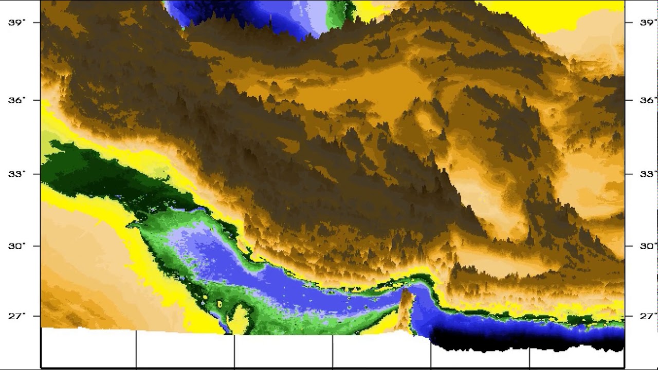 Persian Gulf Bathymetry used to Simulate the Bandar Dayyer Tsunami in ...