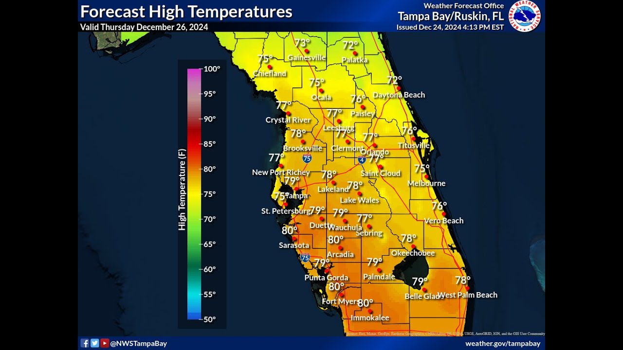 The Florida weather guy Thursday forecast - YouTube