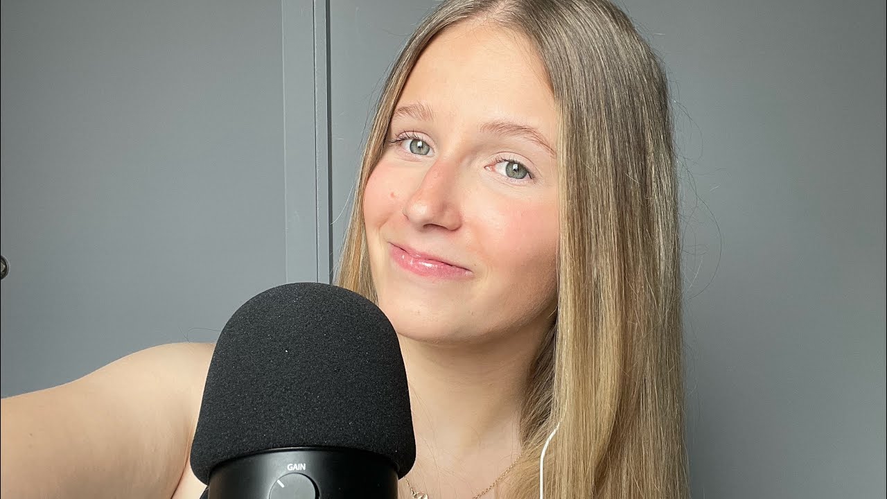 my first ASMR video! - YouTube