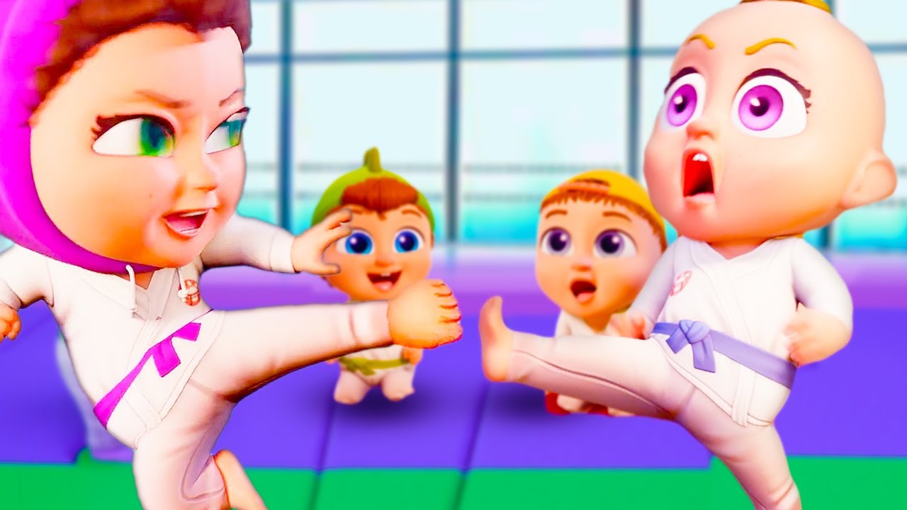 Karate Babies! Karate Chop Song | Joy Joy World - YouTube