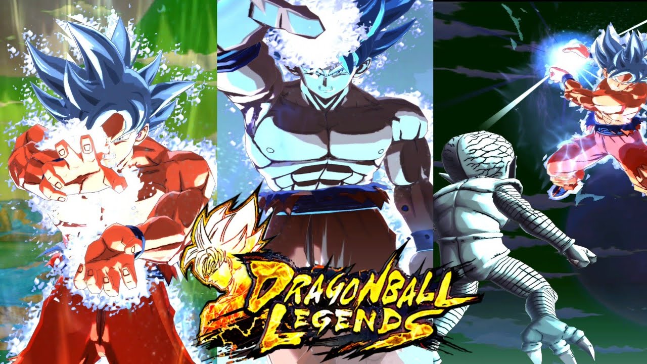 LF MUI Mastered Ultra Instinct Goku Does All LF Legendary Finishes ...