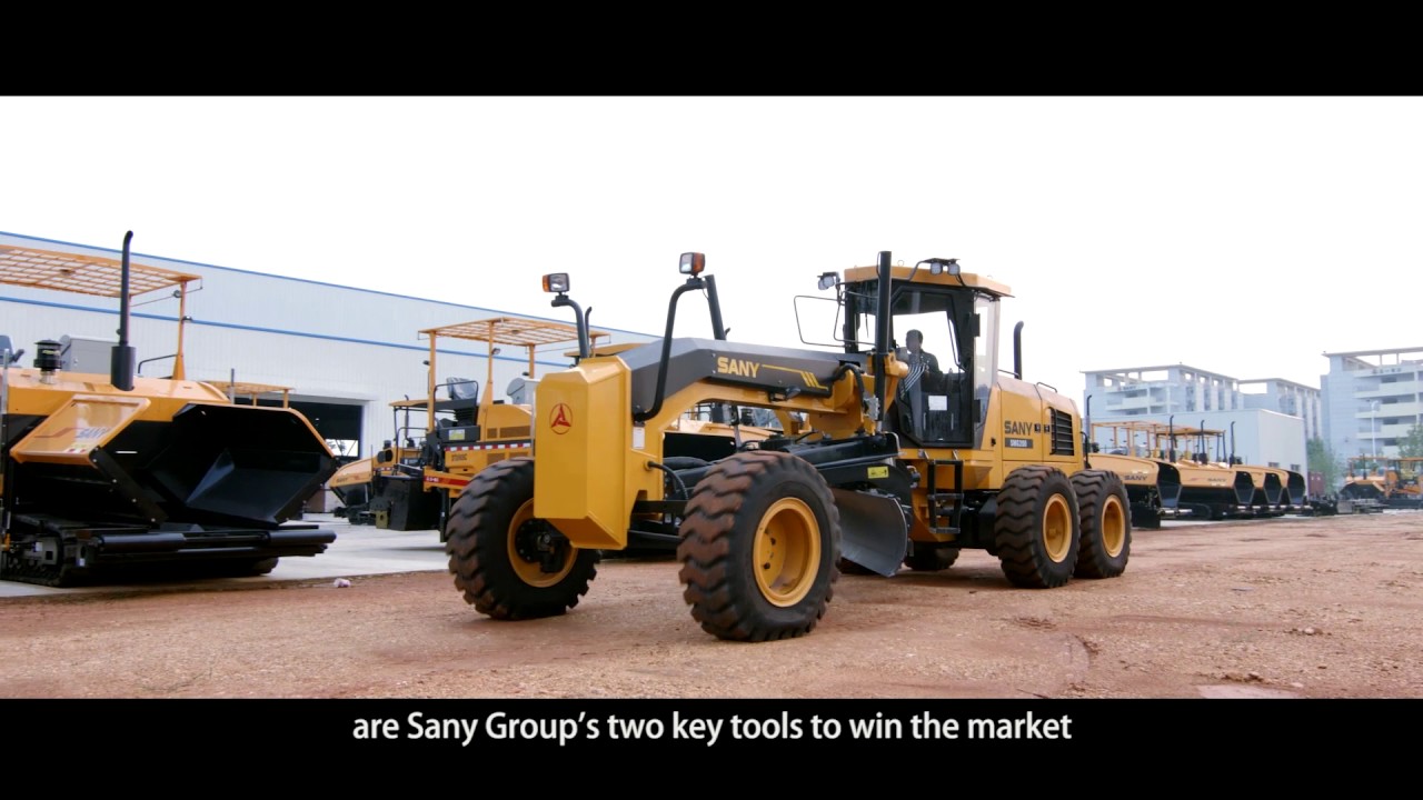 SANY Road Machinery Introduction - YouTube