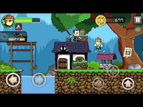 Dan The Man #6 Stage 8-1-2 A Boss Fight at the End of the Level 🎮 James Games