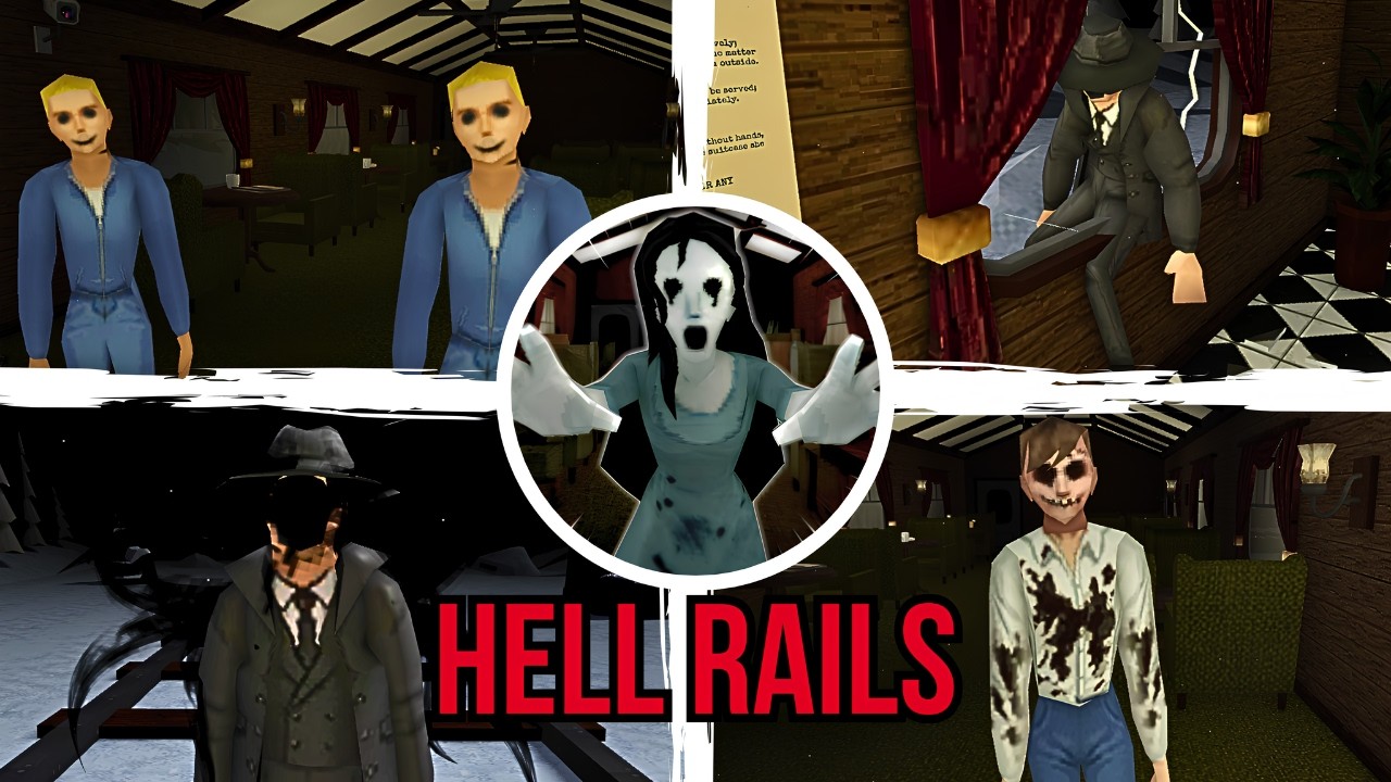 Hell Rails: The Scary Train - Full Game Walkthrough + Endings - Roblox ...