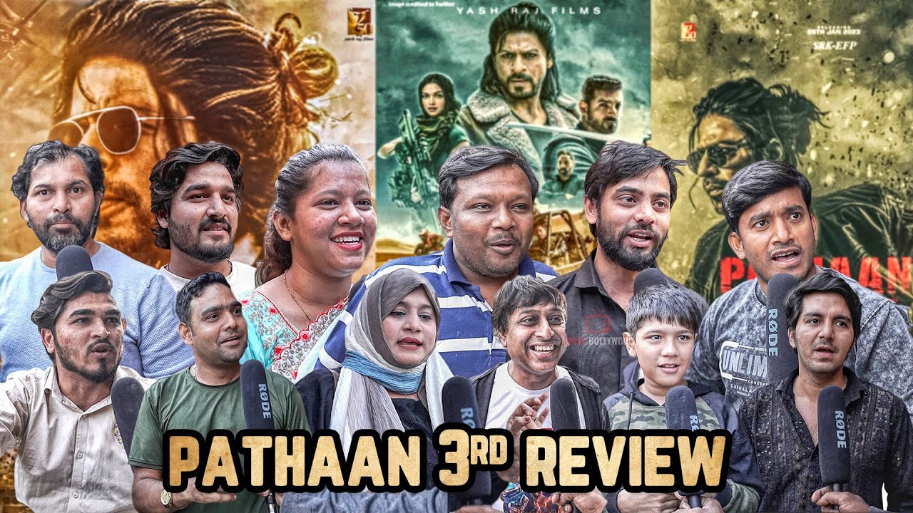 Pathan Movie 3rd Day Review | People Getting Crazy | Gaiety Galaxy ...
