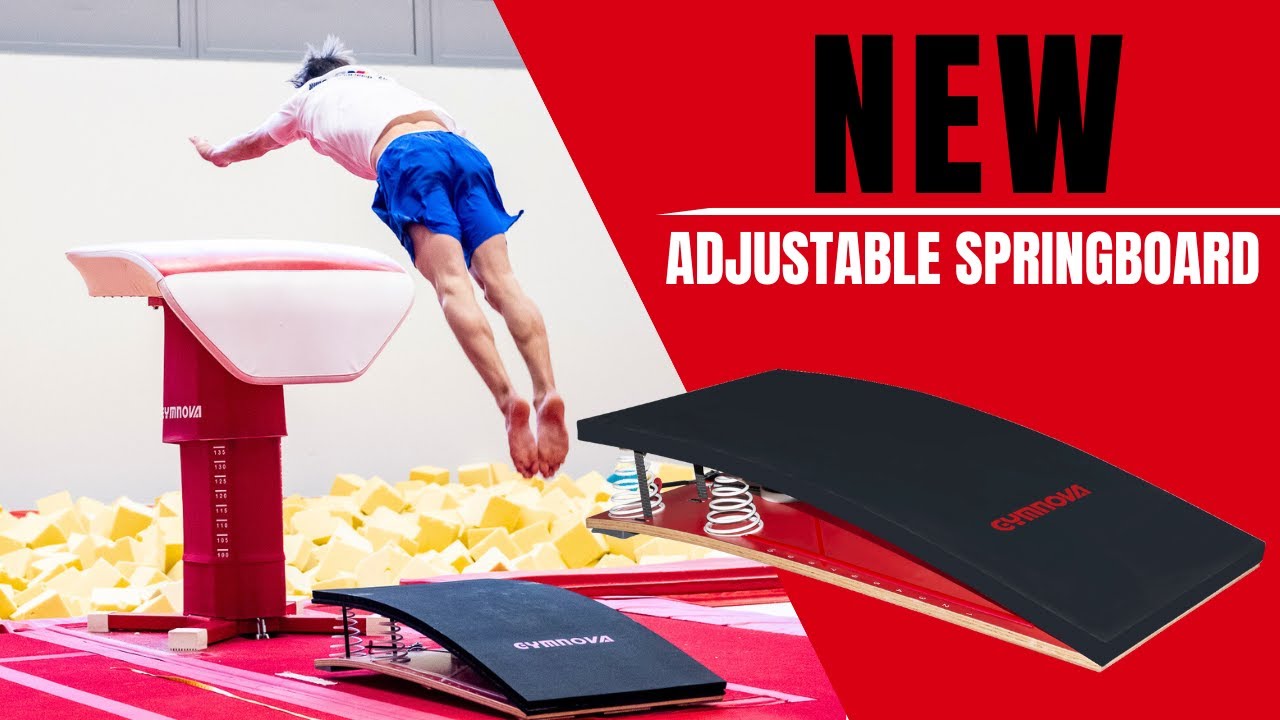 Discover the new GYMNOVA adjustable springboard - YouTube