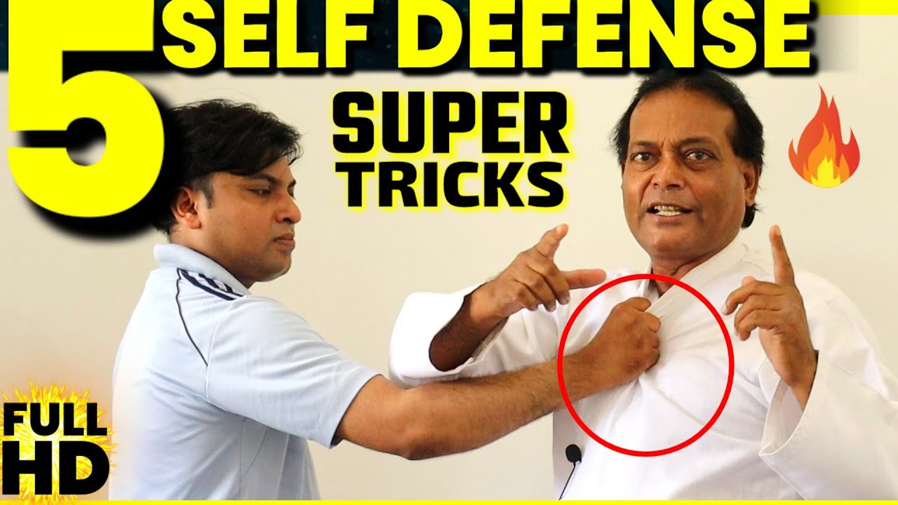 5 Self Defence Technique | Karate Self Defence Technique | Martial Arts ...