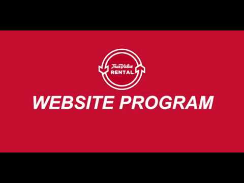 True Value Rental Website Program - YouTube