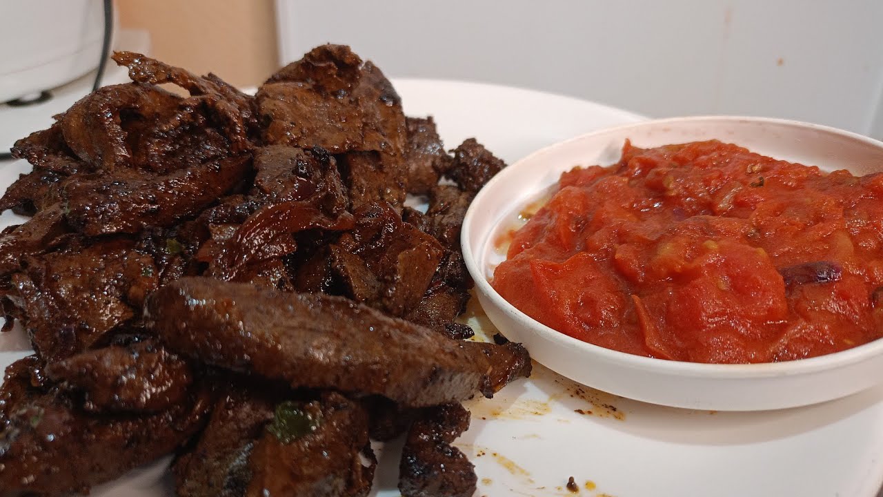 DRY FRIED LIVER RECIPE//MAINI - YouTube