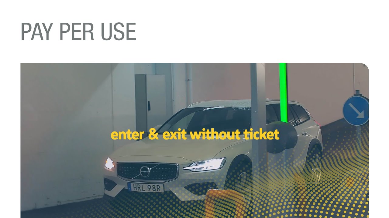 Pay per Use Parking Solution - SKIDATA - YouTube