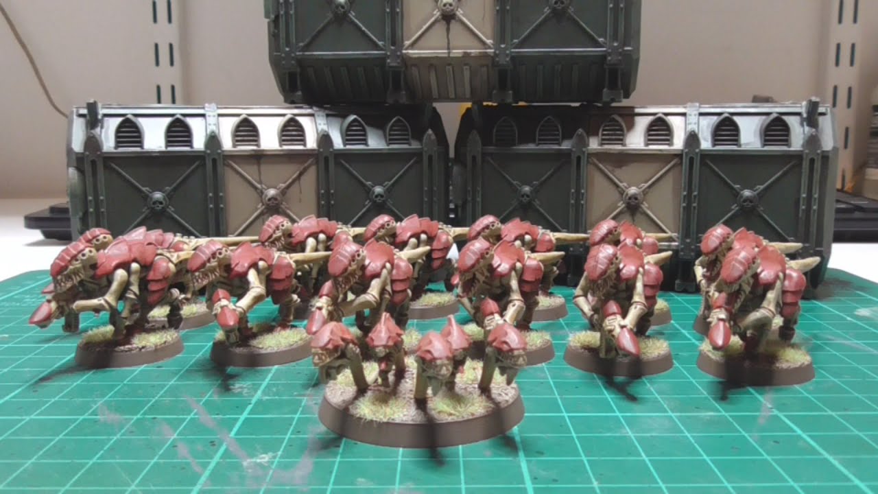 Tyranid termagant brood unboxing and review (Warhammer 40,000) - YouTube