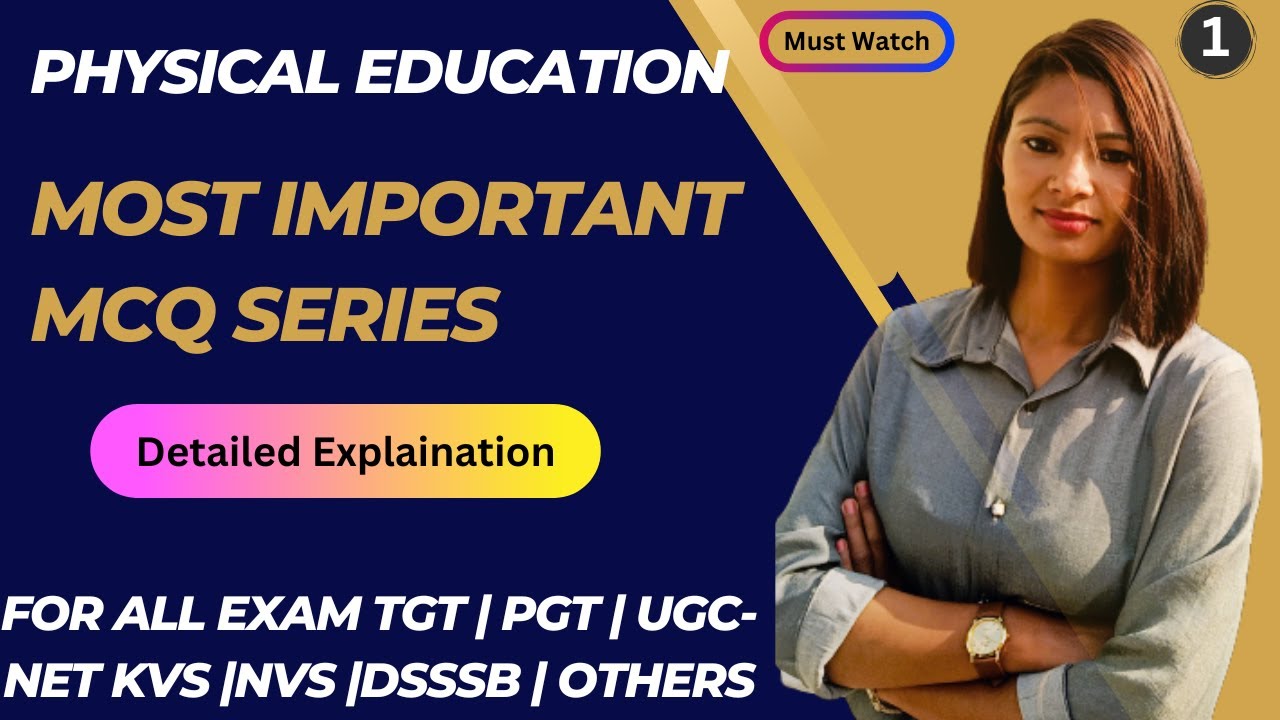 Physical Education Important MCQ With Answer | Previous year Question ...