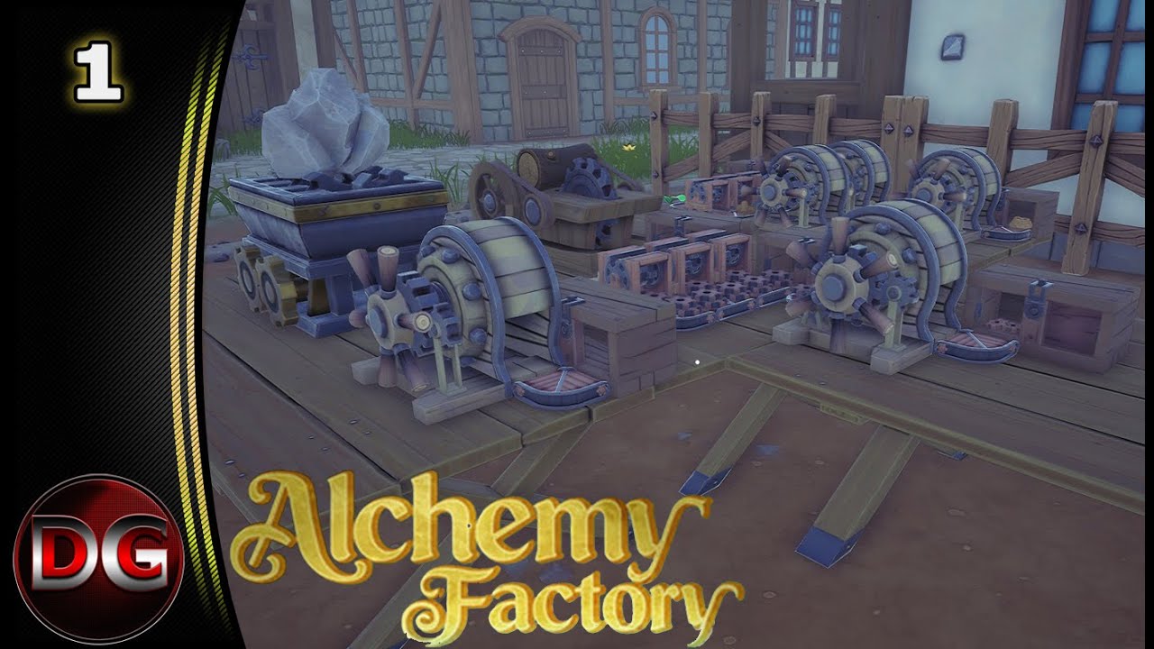 Alchemy Factory - Learning the basics! - Ep 1 - YouTube