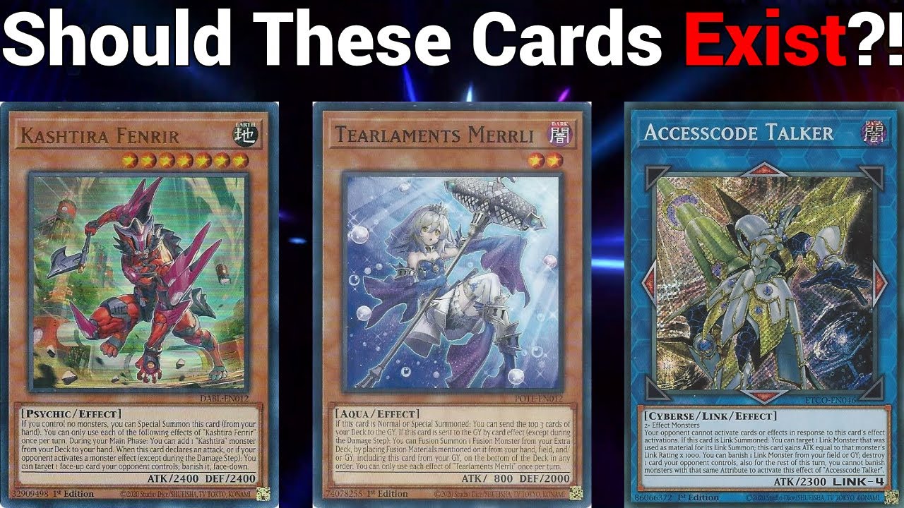 Cards With Problematic Card Effects! | These Cards Existing Cause ...
