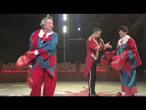 Tante risate con i Clown del Circo Rolando Orfei (famiglia Coda Prin ...