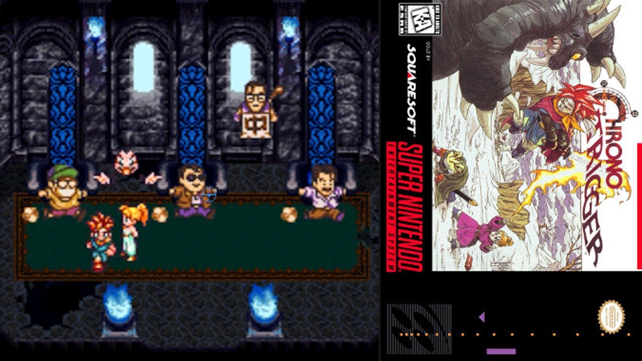 Chrono Trigger (1995/SNES) Akira Toriyama Appear! Ending 3 - The Dream ...
