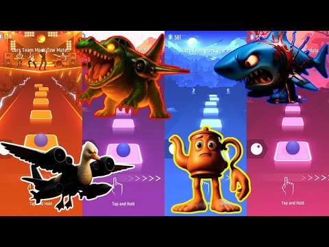 Crazy Freaking Bird vs Bombadino Corodilo vs Yes Yes Sahur vs Tralalero Tralala edm rush