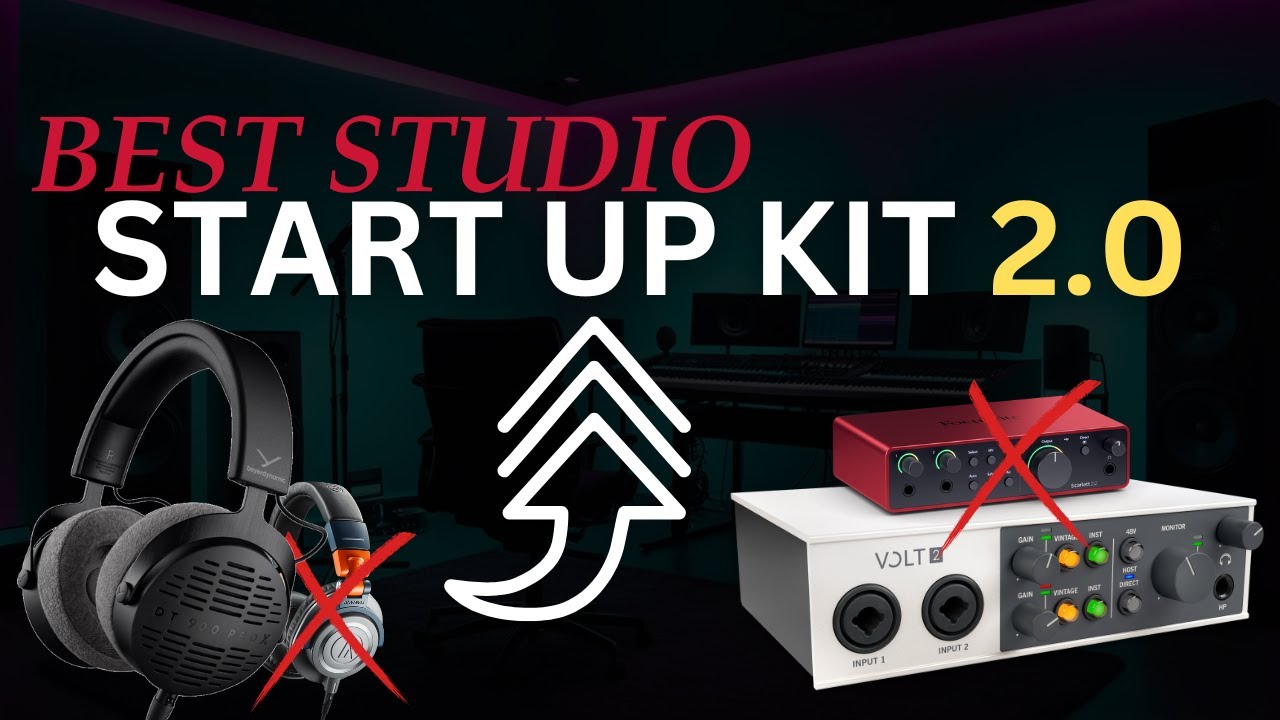 UPGRADE YOUR START UP STUDIO KIT (Ft. UAD Volt 2 & Byerdynamic DT 900 ...