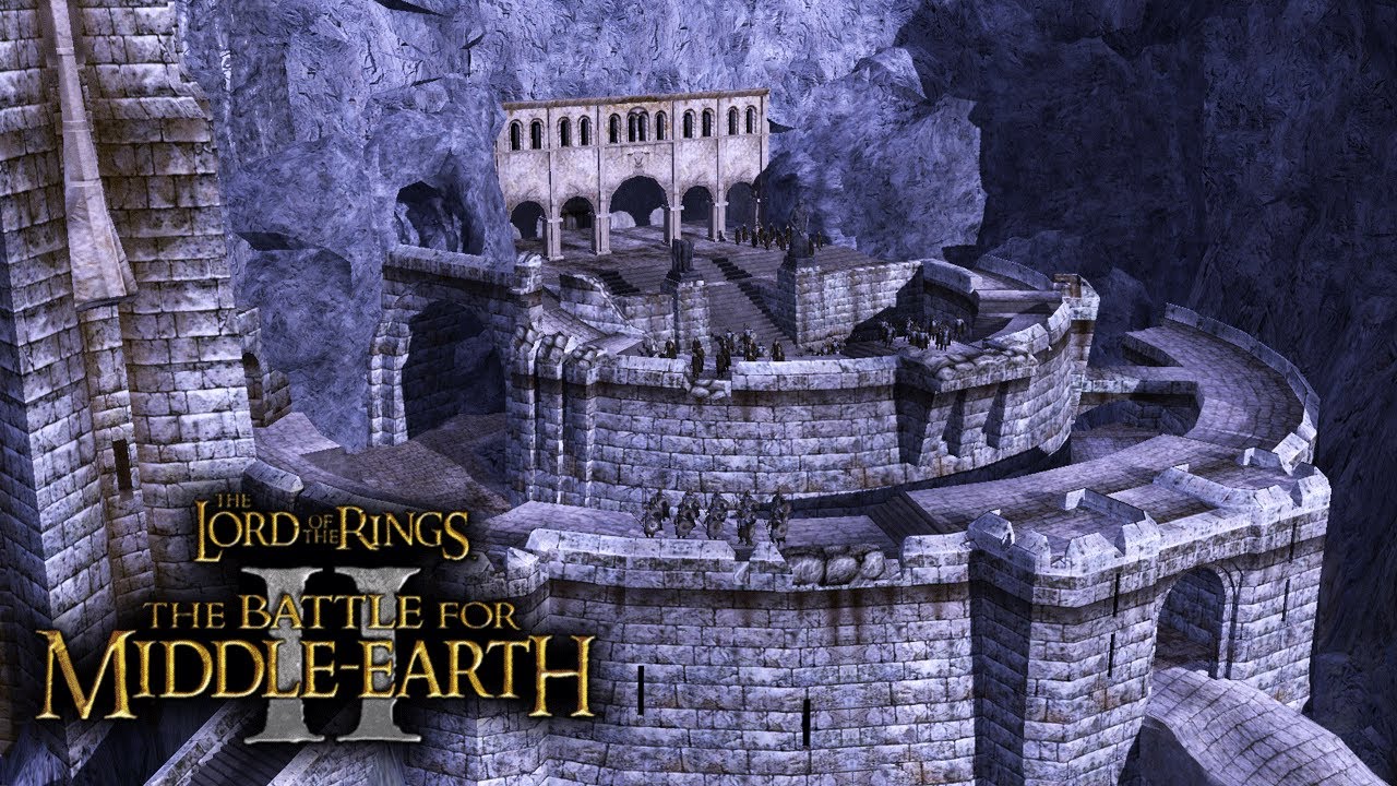 Siege of Helm's Deep In Battle for Middle Earth II - YouTube
