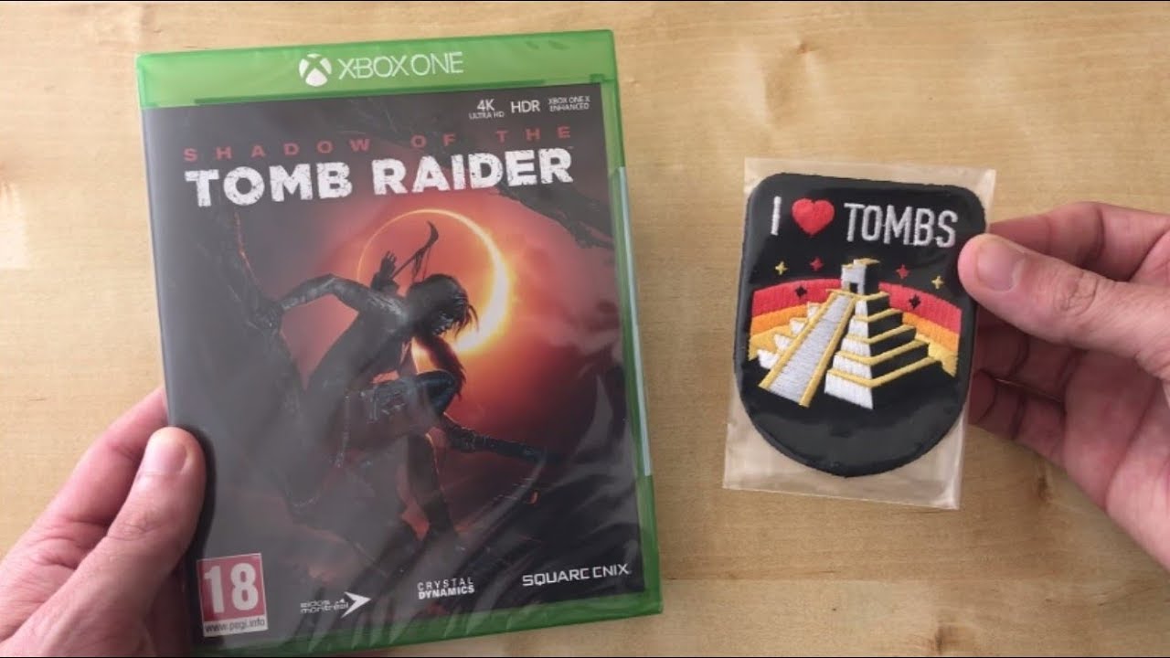 Opening Shadow Of The Tomb Raider & Patch (UK) With Gameplay - YouTube