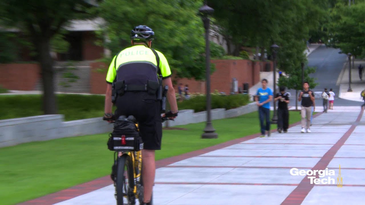 Georgia Tech Police Department Bike Patrol - YouTube