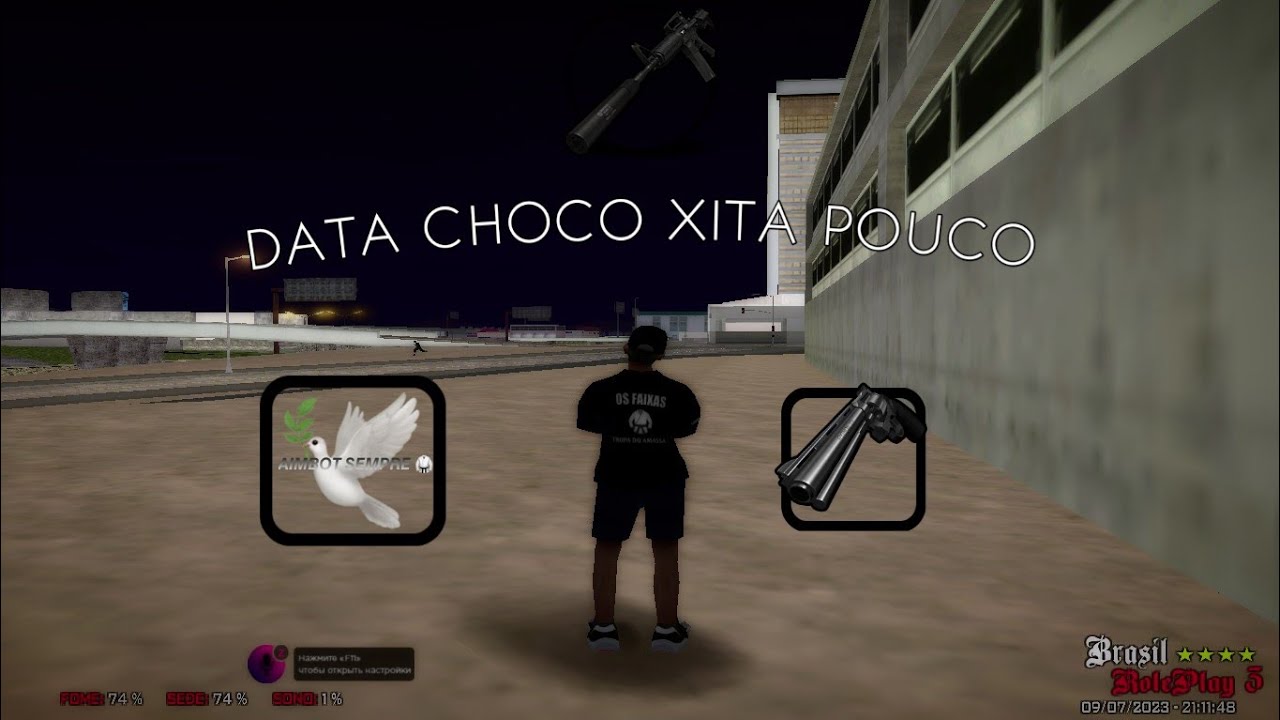 Gta Ant Lag PC +150fps Com voip Choco #samp #brp - YouTube