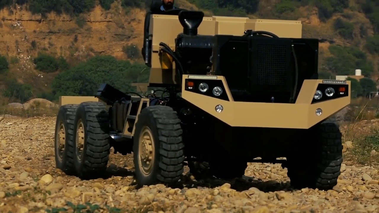 10 Ton 6x6 Chassis - YouTube
