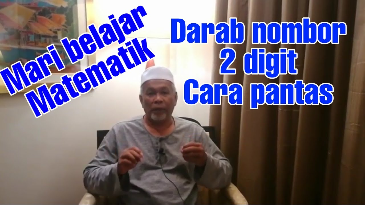 Darab nombor 2 digit cara pantas. - YouTube