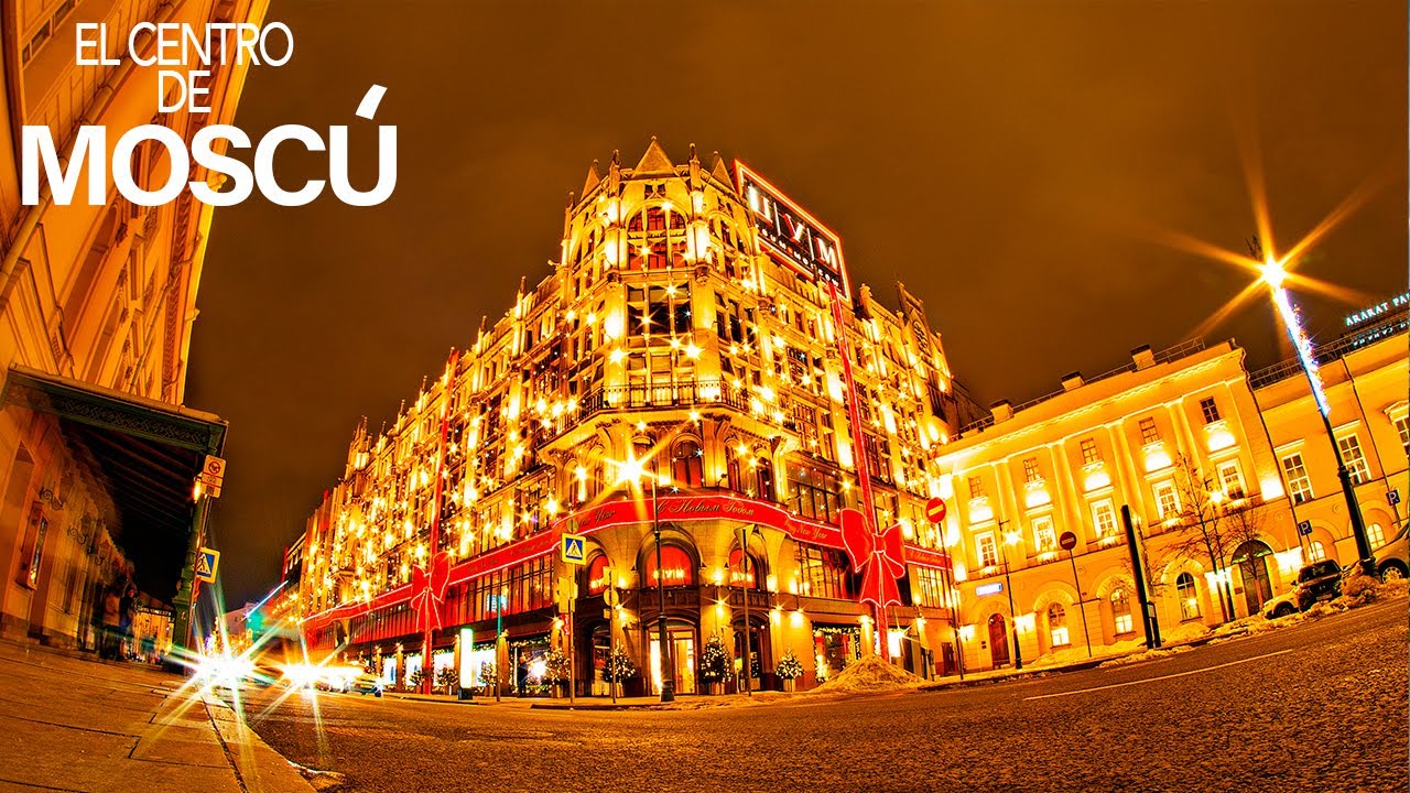 La increíble decoración del centro de Moscú en Navidad, Invierno ...