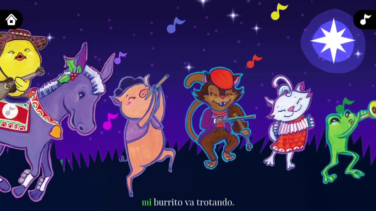 Mi Burrito Sabanero- Bilingual Songs For Babies - YouTube