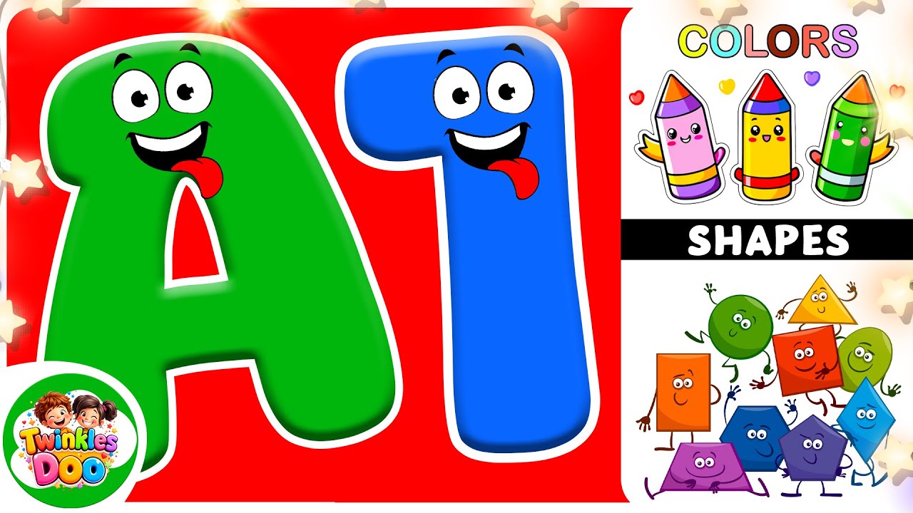 🌟 Learn ABC 123 Colors Shapes and More 🌈 | Baby Learning Videos For 2 ...