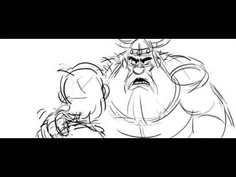 How To Train Your Dragon: Storyboard (12) - YouTube