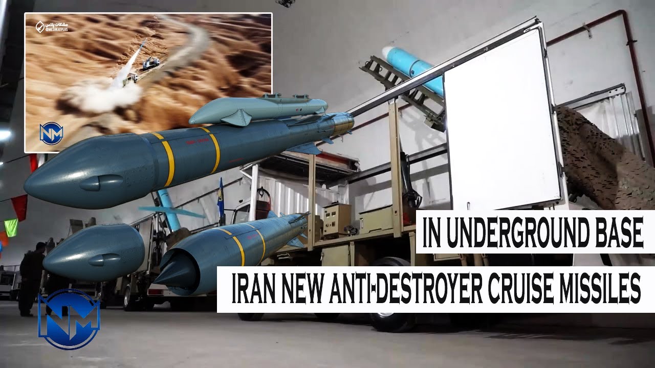 IRAN IRGC Navy unveils underground base housing anti-destroyer cruise ...