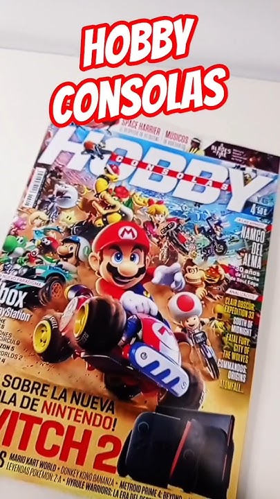 💥La NUEVA HOBBY CONSOLAS es IMPRESIONANTE‼️💥 #hobbyconsolas #supermariokart #revista - YouTube