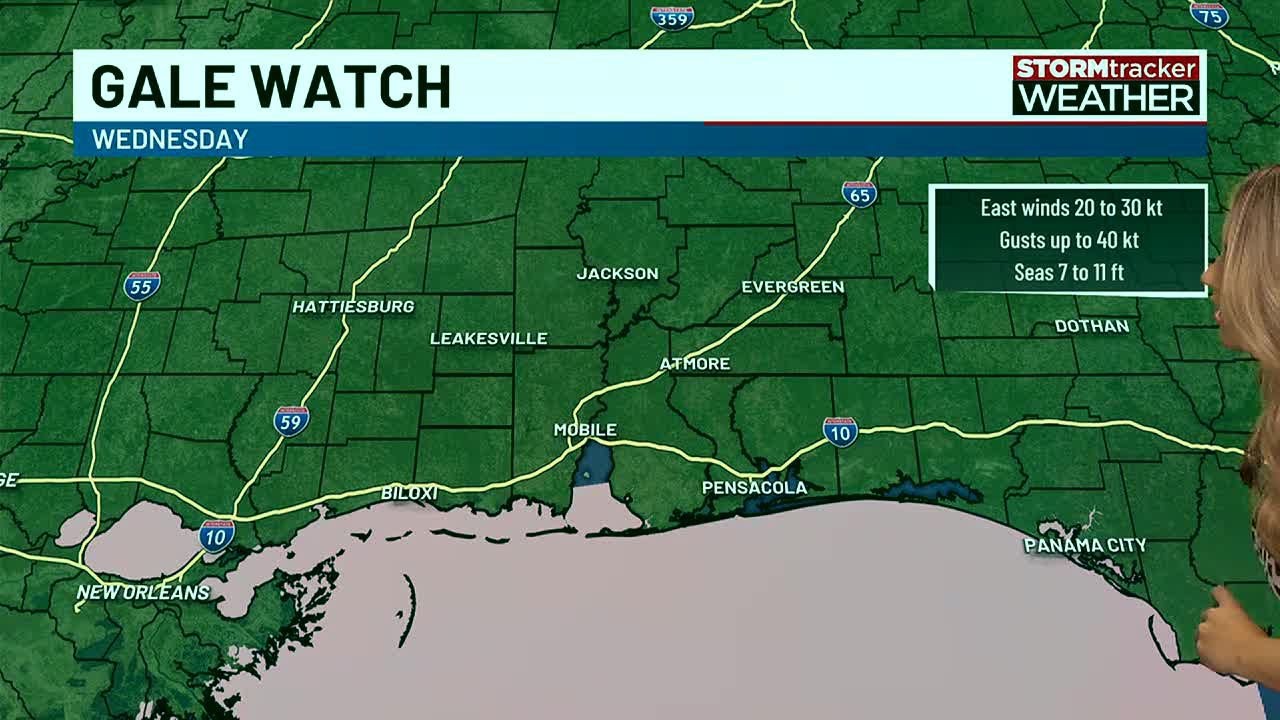 Low pressure to bring heavy rain, rough surf; gale watch in effect ...