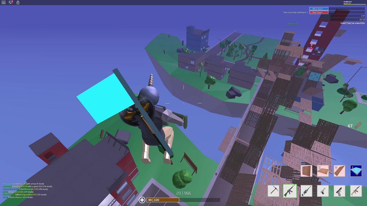 Flying?? Strucid Alpha Roblox Gameplay - YouTube