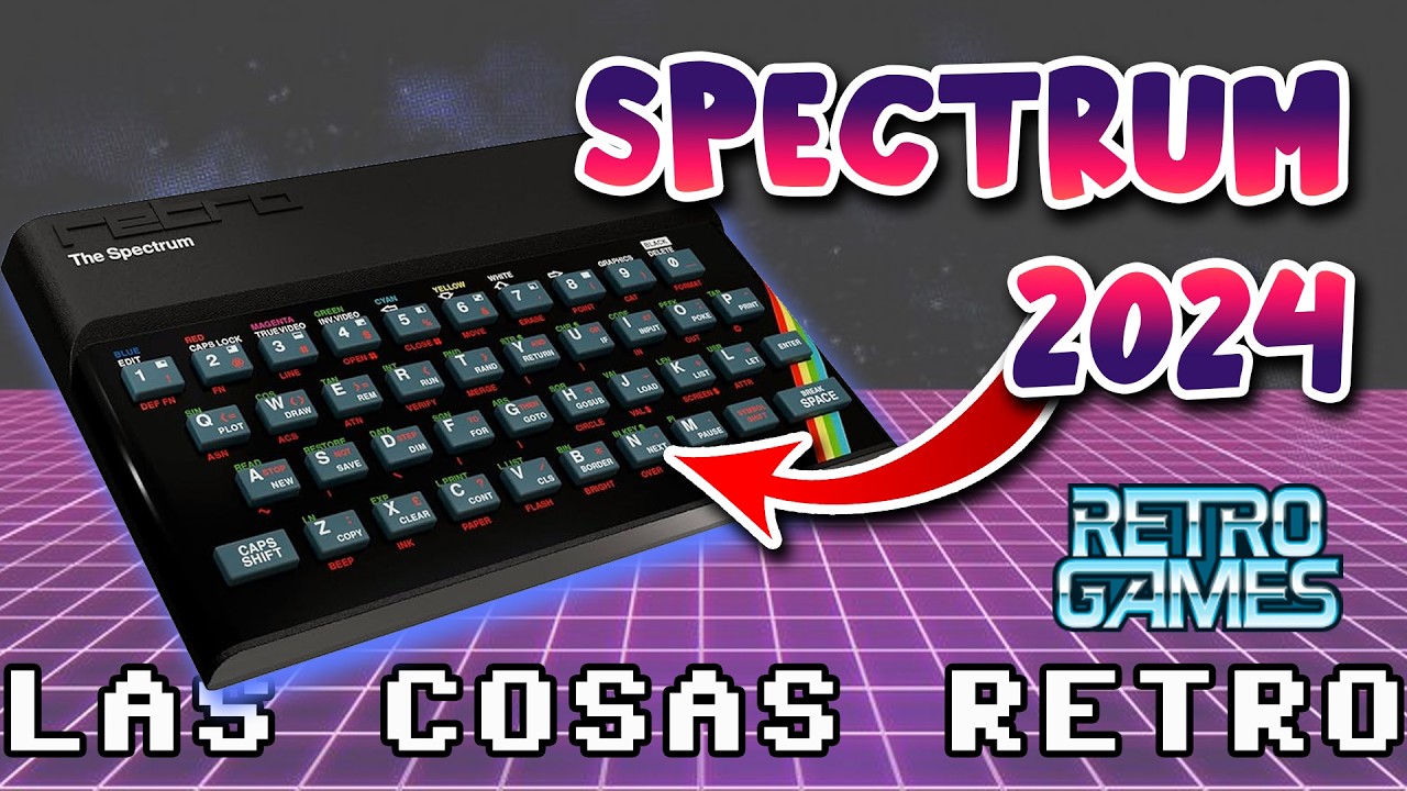 THE SPECTRUM de RETRO GAMES 👾 Un ZX de LUJO - YouTube