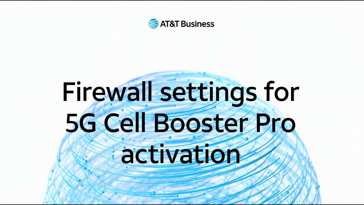 How to update your firewall to enable Cell Booster Pro activation - YouTube