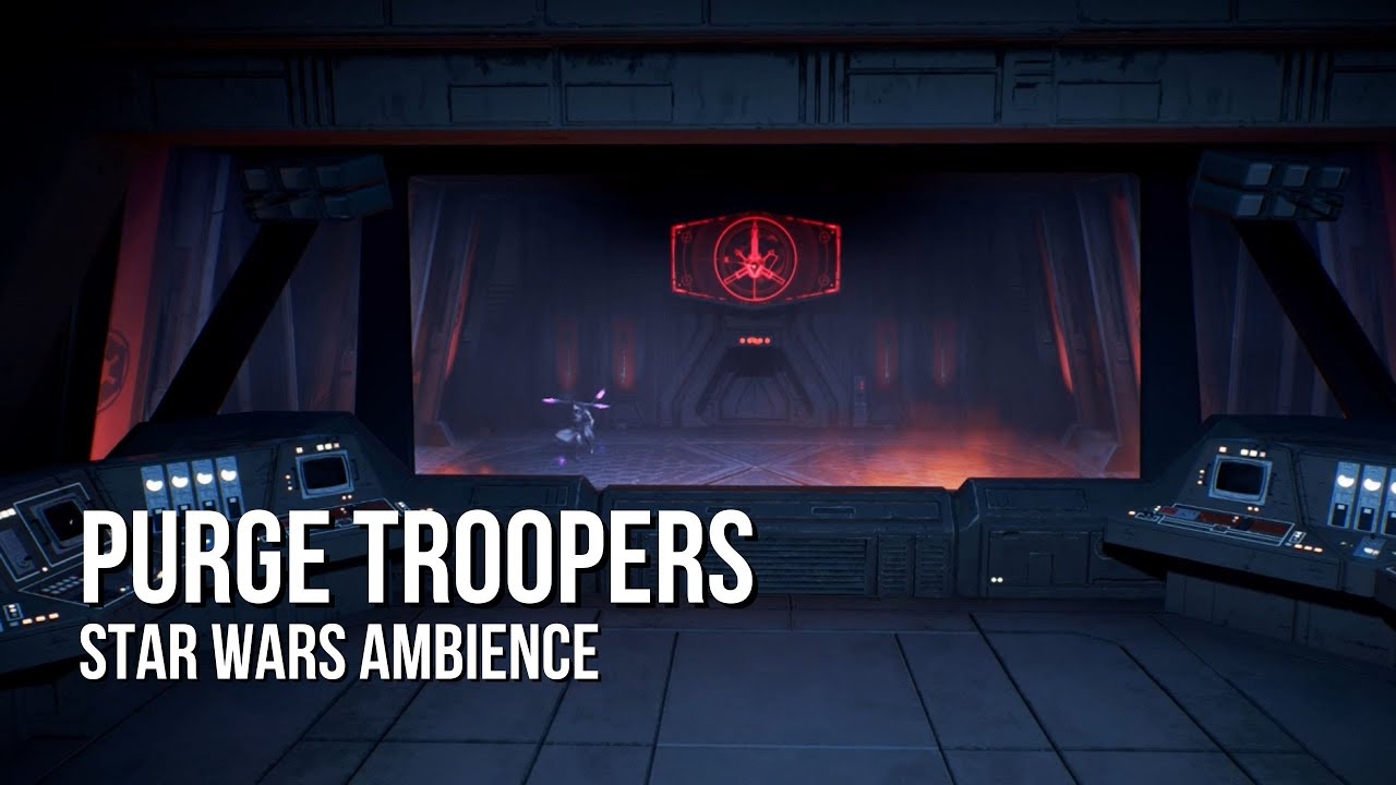 Purge Trooper Training Grounds | Star Wars Ambience | Eerie Base Sounds ...