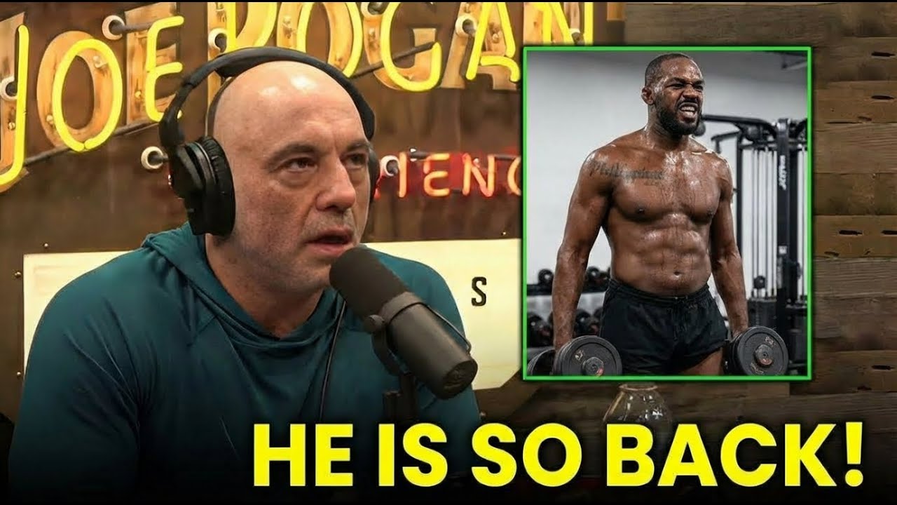 Joe Rogan Breaks Down Jone Jones Scary Training Footage Ahead of The ...