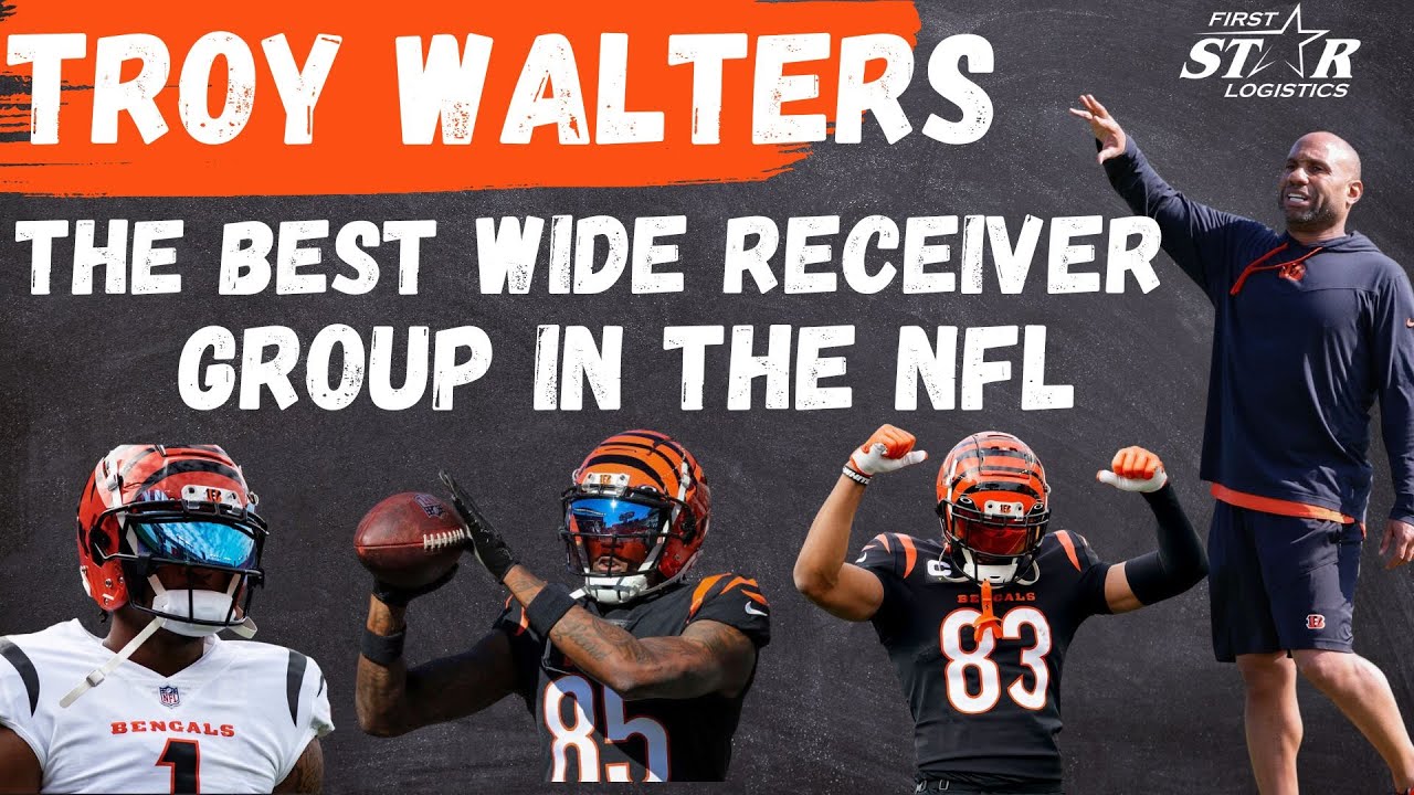 Bengals WR Coach Troy Walters | The Bengals Have The Best Wide Receiver ...