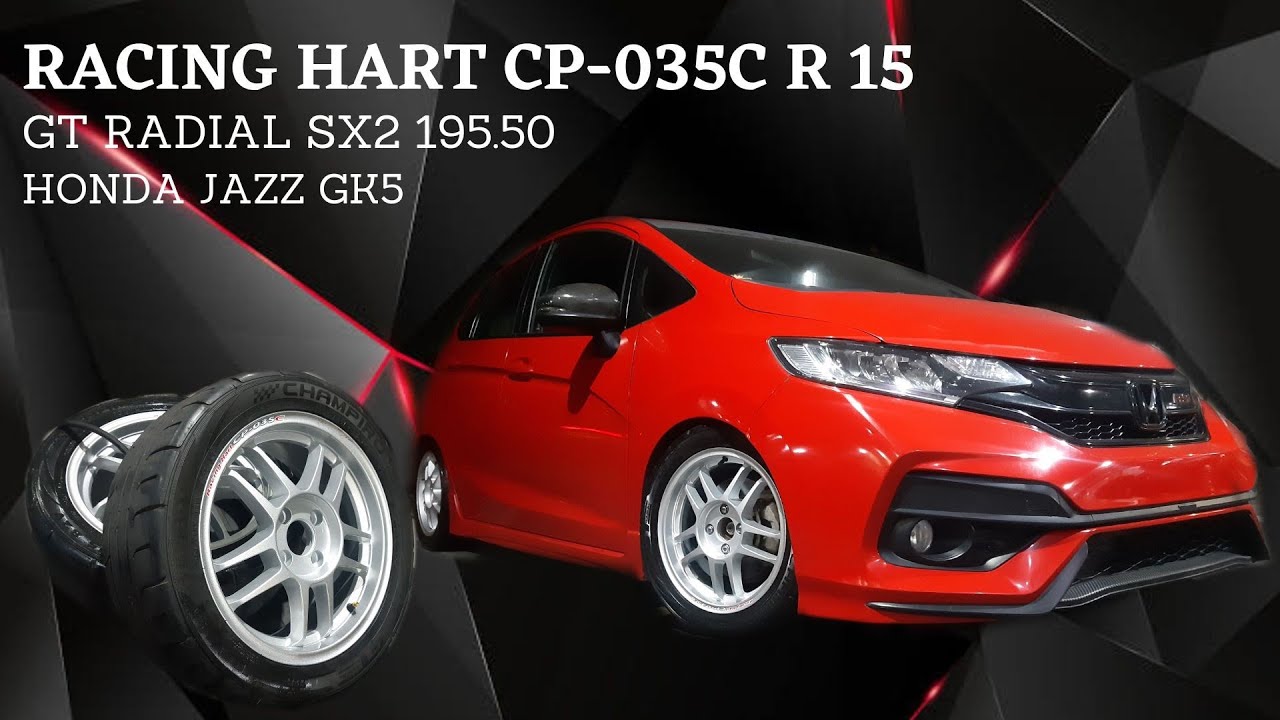 VELG Racing Hart CP-035C R15 for Honda Jazz RS GK5 || SX2 195.50 # ...