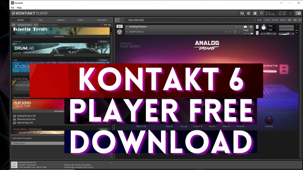 Free में Kontakt 6 Player Download & Install कैसे करें | - YouTube